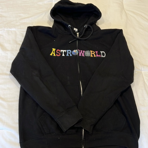Lane Seven | Shirts | Astroworld Medium Zipper Sweat Jacket With ...